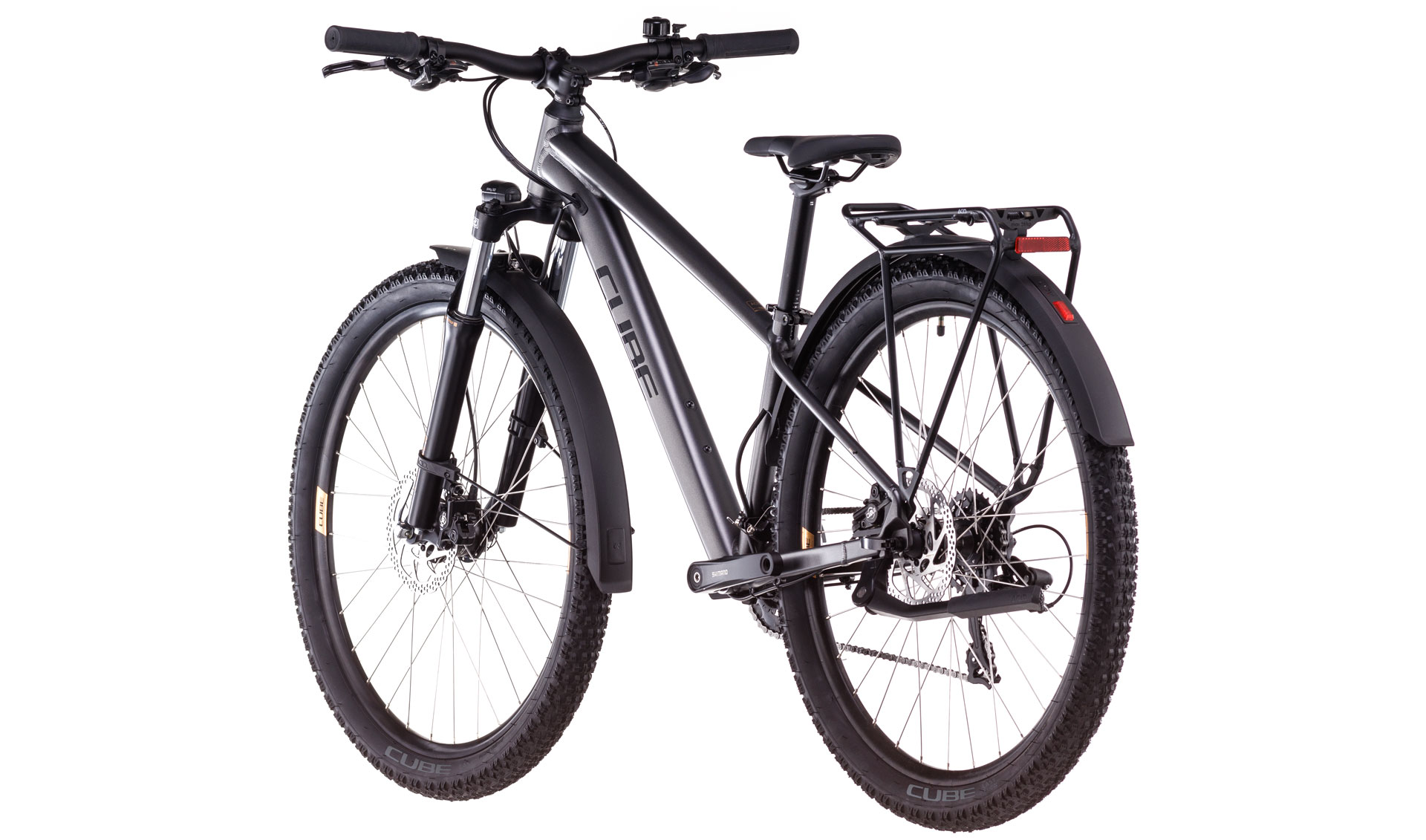 Copii BICICLETA CUBE ACID 260 DISC ALLROAD GREY FLASH 2025 r...