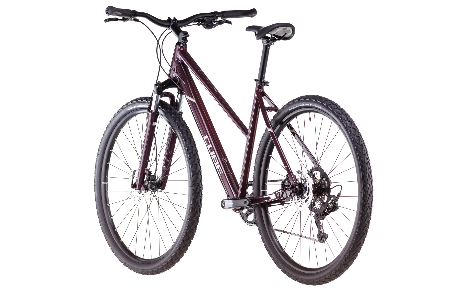 Trekking-Oras BICICLETA CUBE NATURE ONE TRAPEZE AMARONE LUNA...