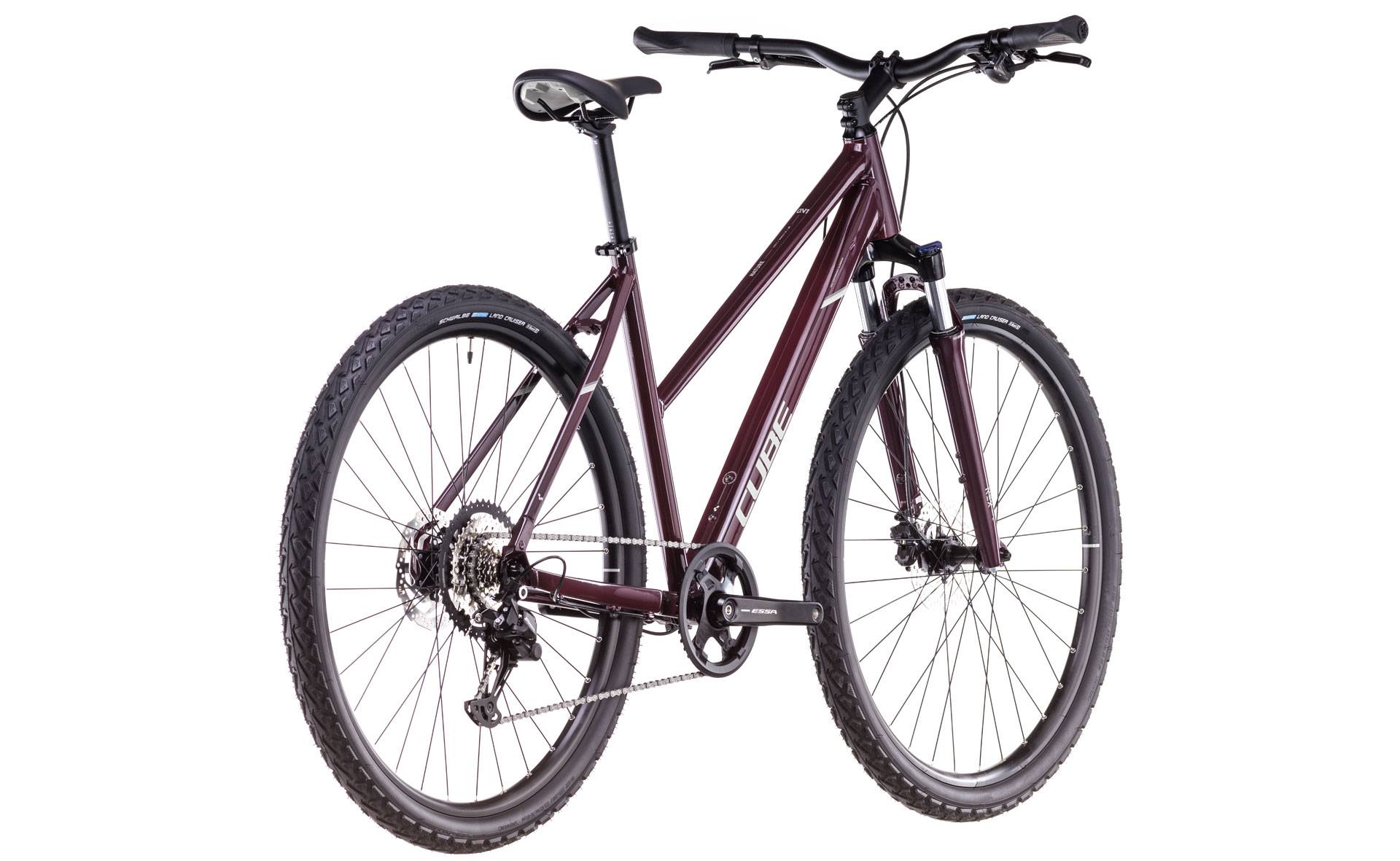 Trekking-Oras BICICLETA CUBE NATURE ONE TRAPEZE AMARONE LUNA...