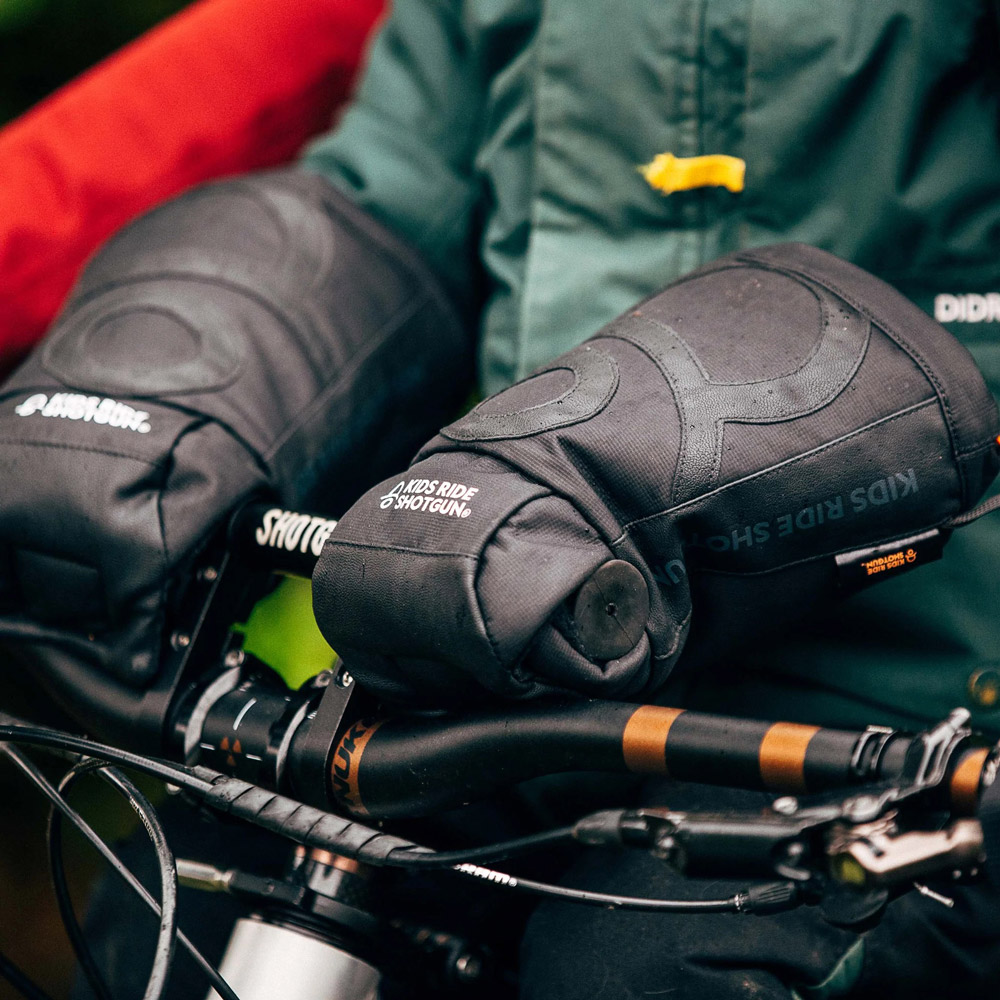 Scaune copii MANUSI GHIDON MTB KIDS RIDE SHOTGUN POGIES CUFF...
