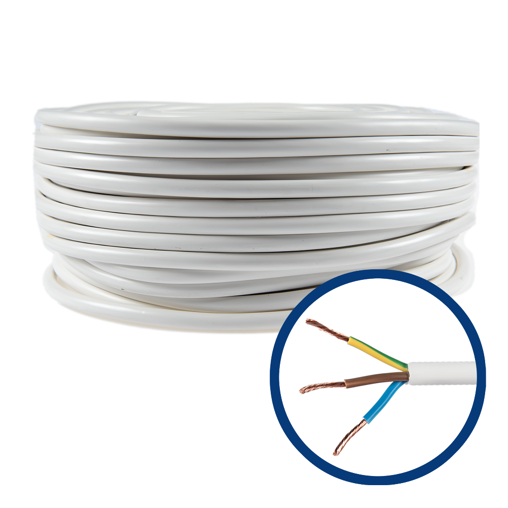 Cablu electric MYYM, 3x2.5mm, litat