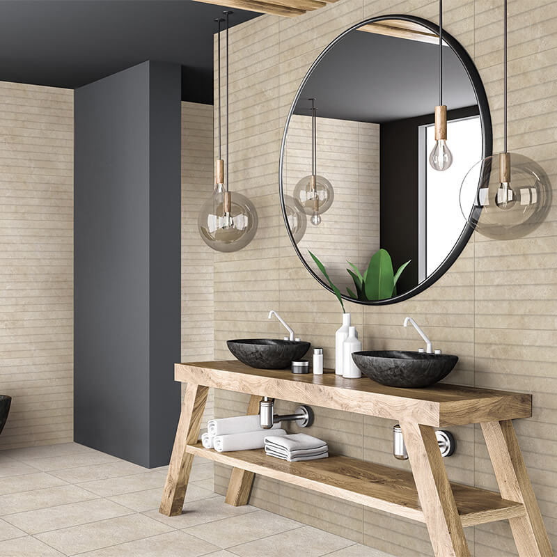 Gresie Portelanata Cesarom, Cream, 60x30cm, Bej, 6060-0195