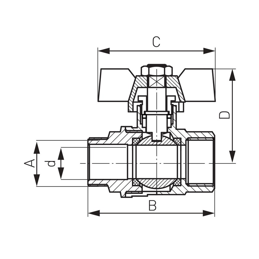Robineti si racorduri flexibile apa Robinet trecere alama pt...