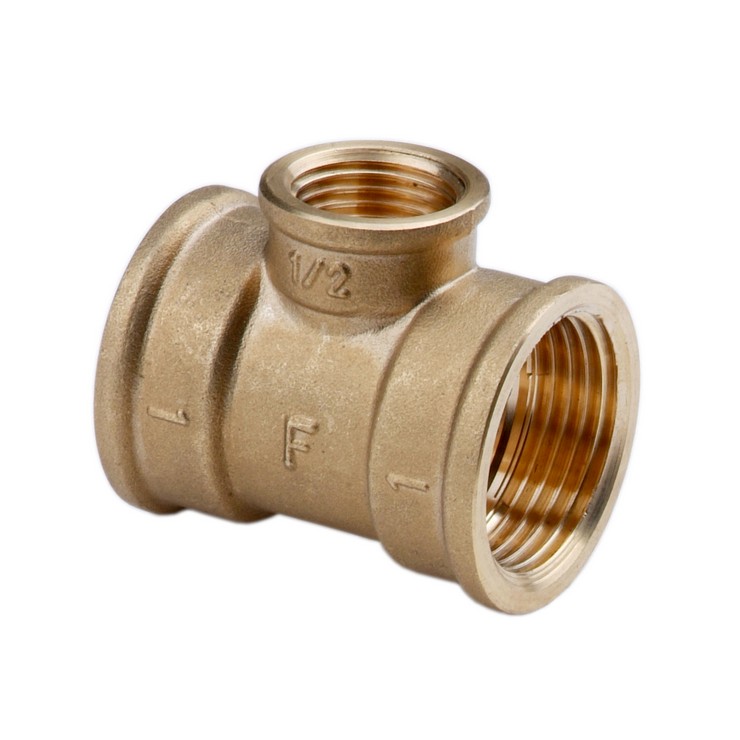 Fitinguri din alama si bronz Teu redus alama, Ferro, 1"x1\2x...