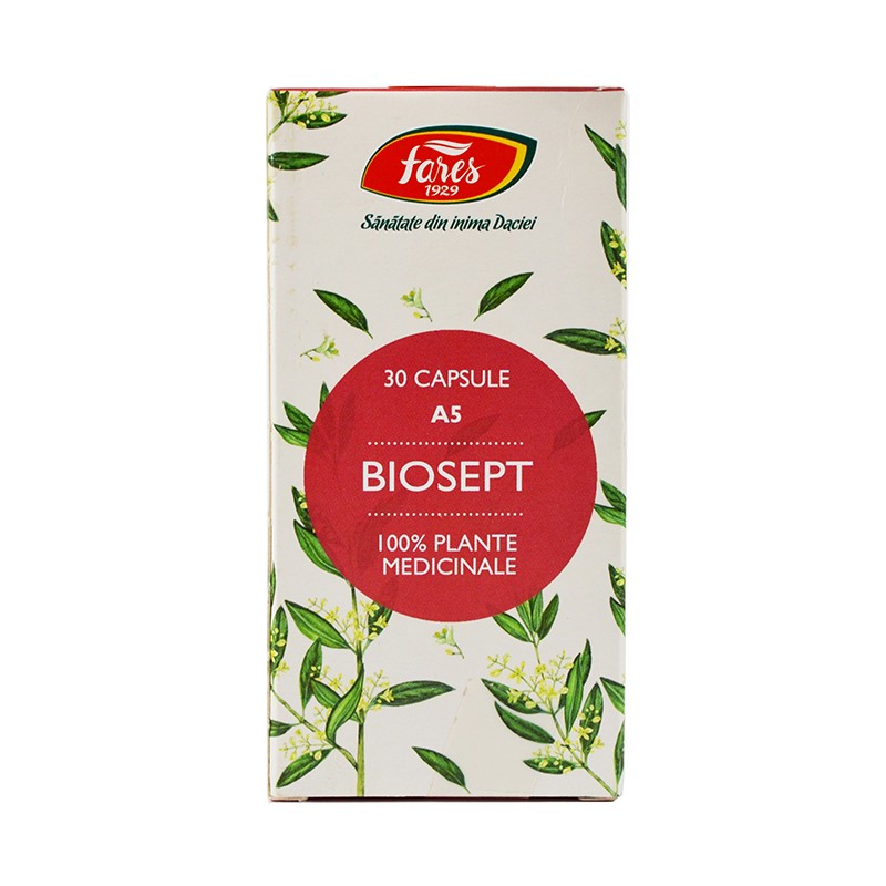 Raceala si gripa Biosept,30 capsule(Fares) P22295 Necunoscut...