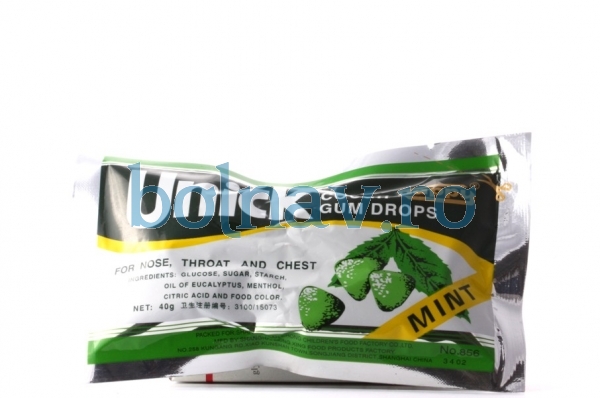 Raceala si gripa Gum Drops ,40g M06592 Nespecificat Medicame...