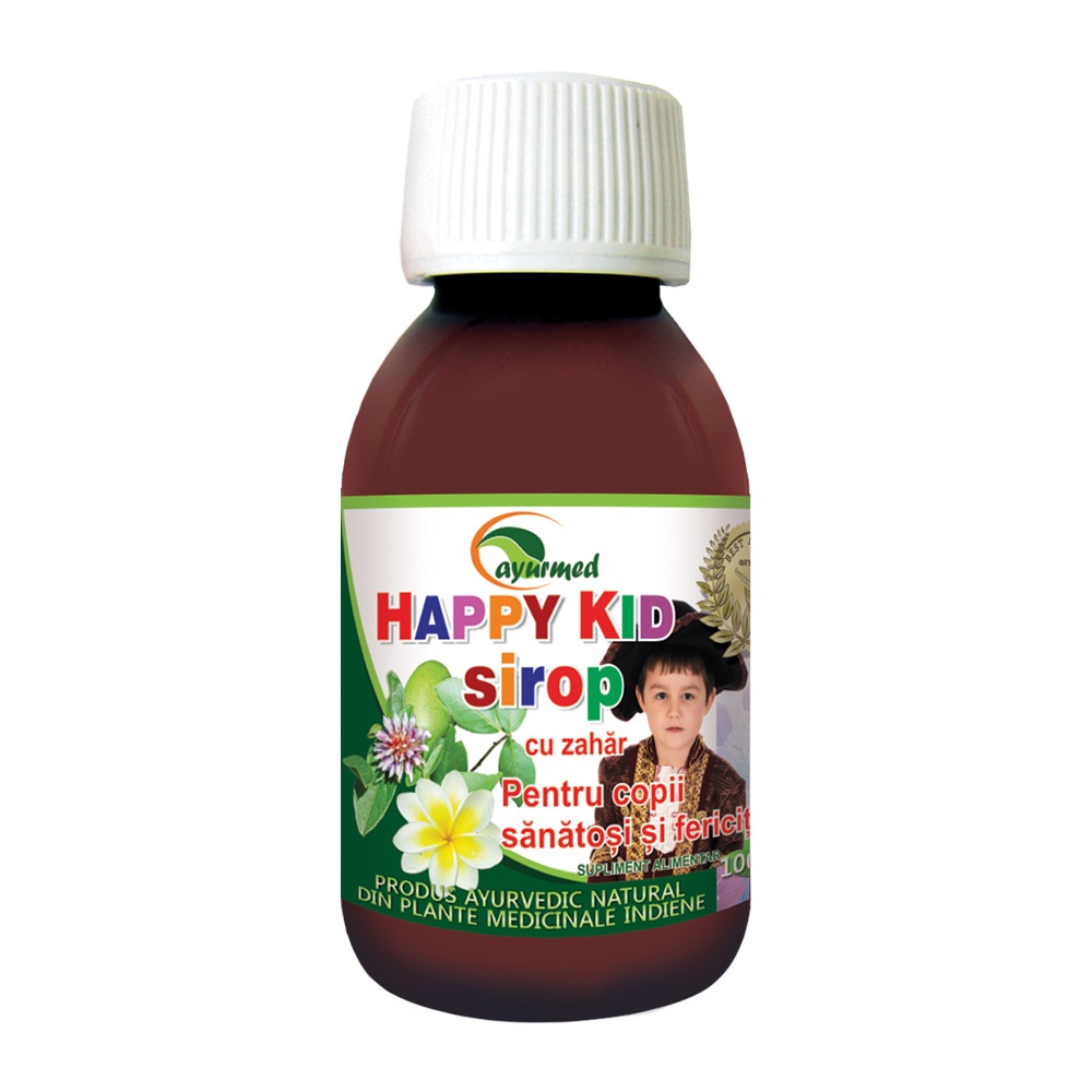 Complex vitamine si minerale pentru copii HAPPY kid sirop 10...