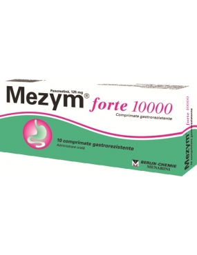 Afectiuni digestive Mezym Forte 10000, 10 comprimate, Berlin...