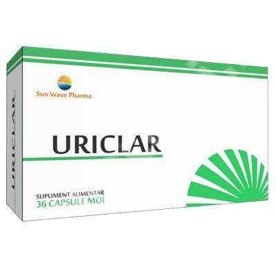 Medicamente pentru infectie urinara Uriclar, 36 capsule, Sun...