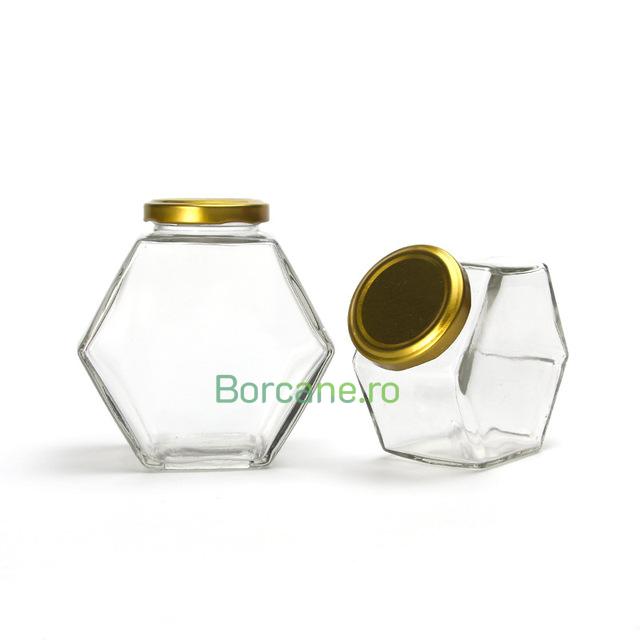 Borcan 280 ml Miere TO 53 Mai mici de 370 ml Borcane.ro