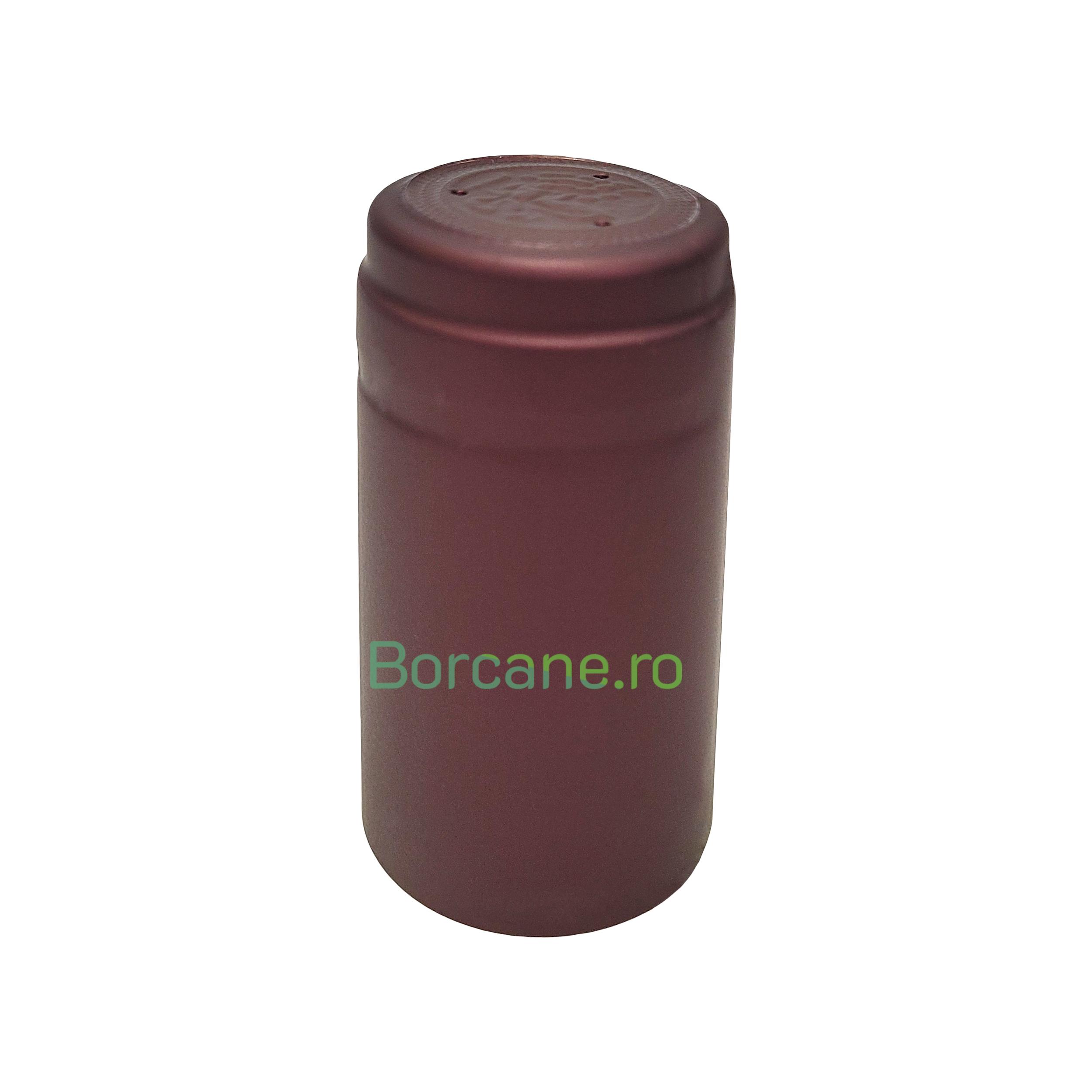 Capison termocontractibil 31x60 mm Bordeaux Capisoane termoc...