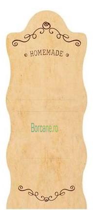 Eticheta Hartie Sticla Homemade Etichete Borcane.ro