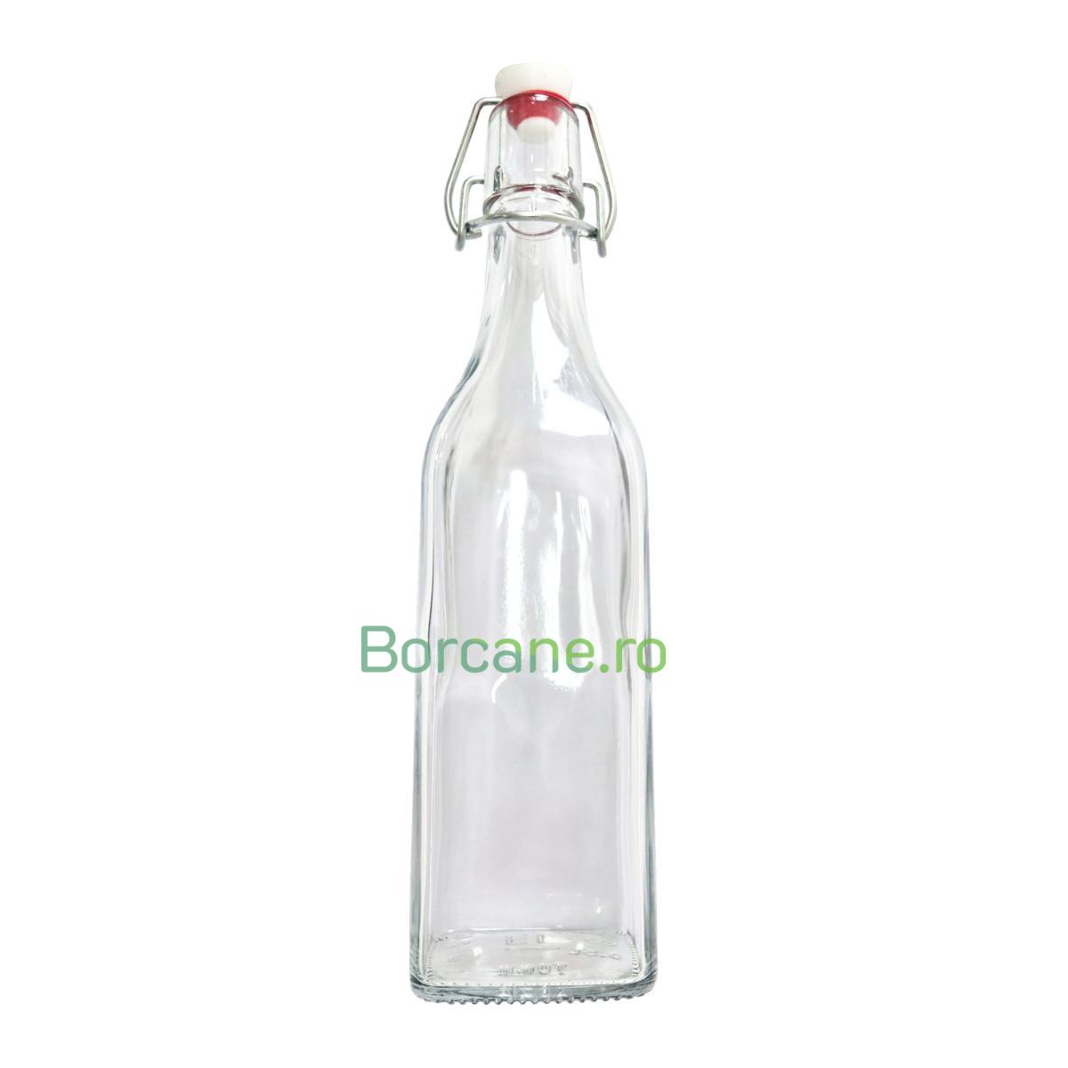 Sticla 500 ml Homemade cu dop sarma Sticle Borcane.ro