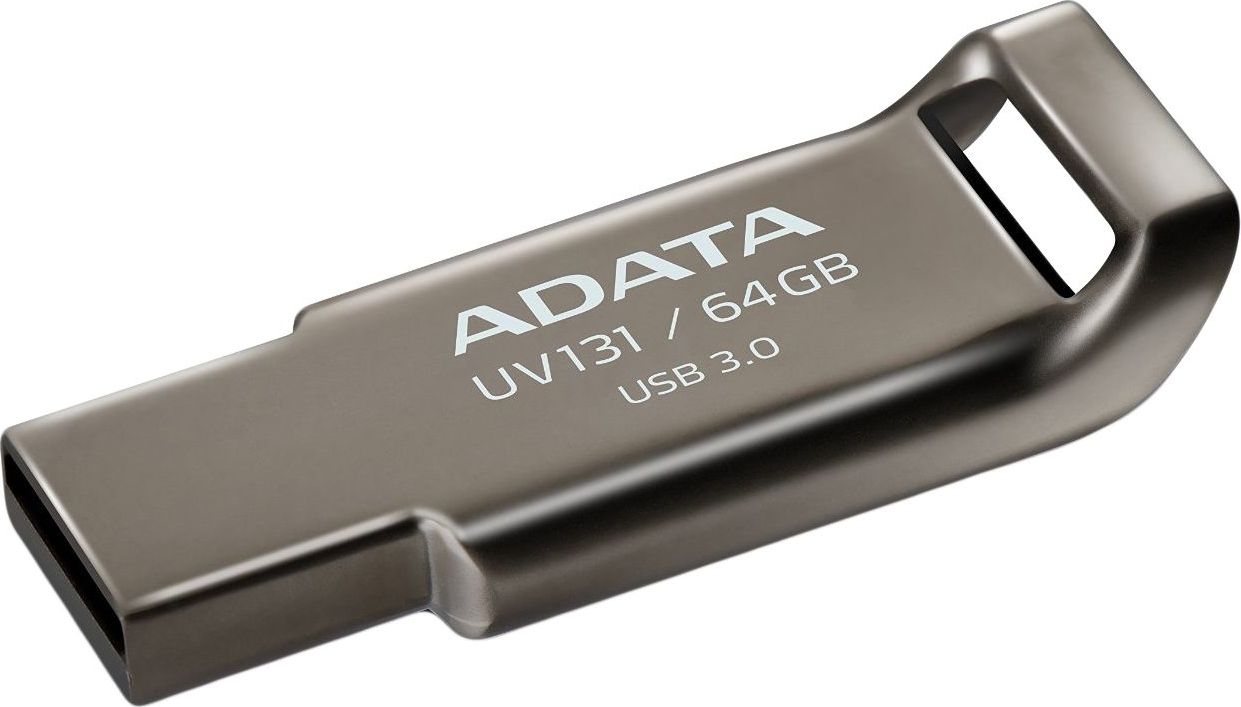 Memorie USB 3.2 ADATA 64 GB, profil mic, carcasa aliaj zinc,...