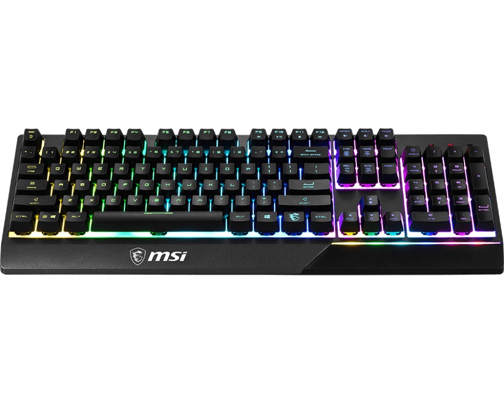 Tastatura Gaming MSI Vigor GK30, USB, RGB LED, Layout US, ta...