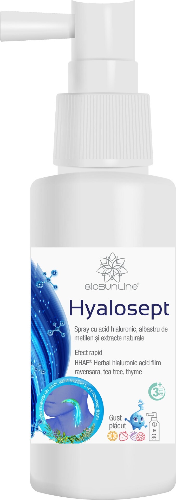 Hyalosept spray, 30 ml, Helcor|CrinFarm