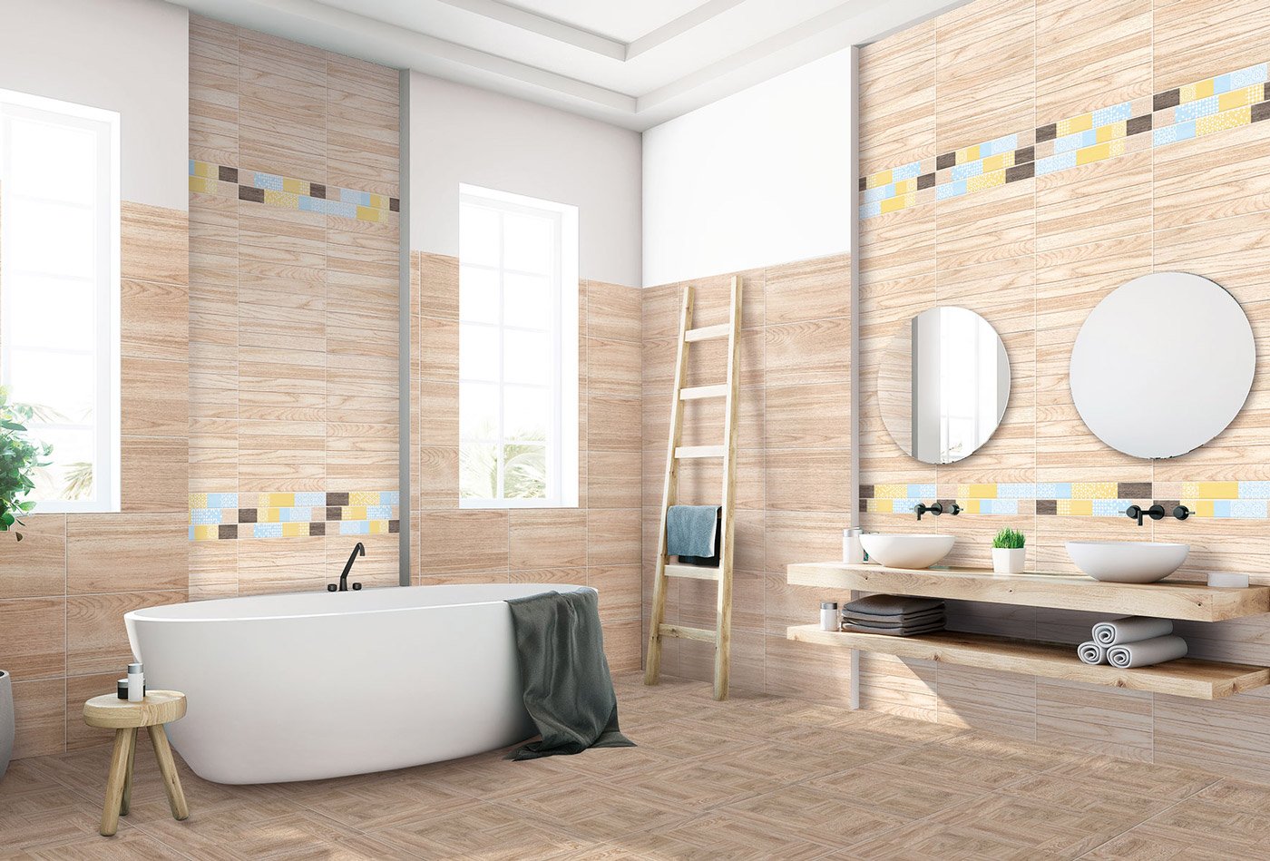 Brau Nordic Wood multicolor