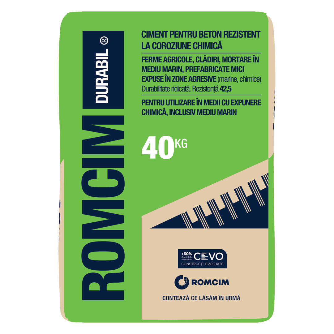 Ciment Romcim Durabil, 40 kg - Damila.ro