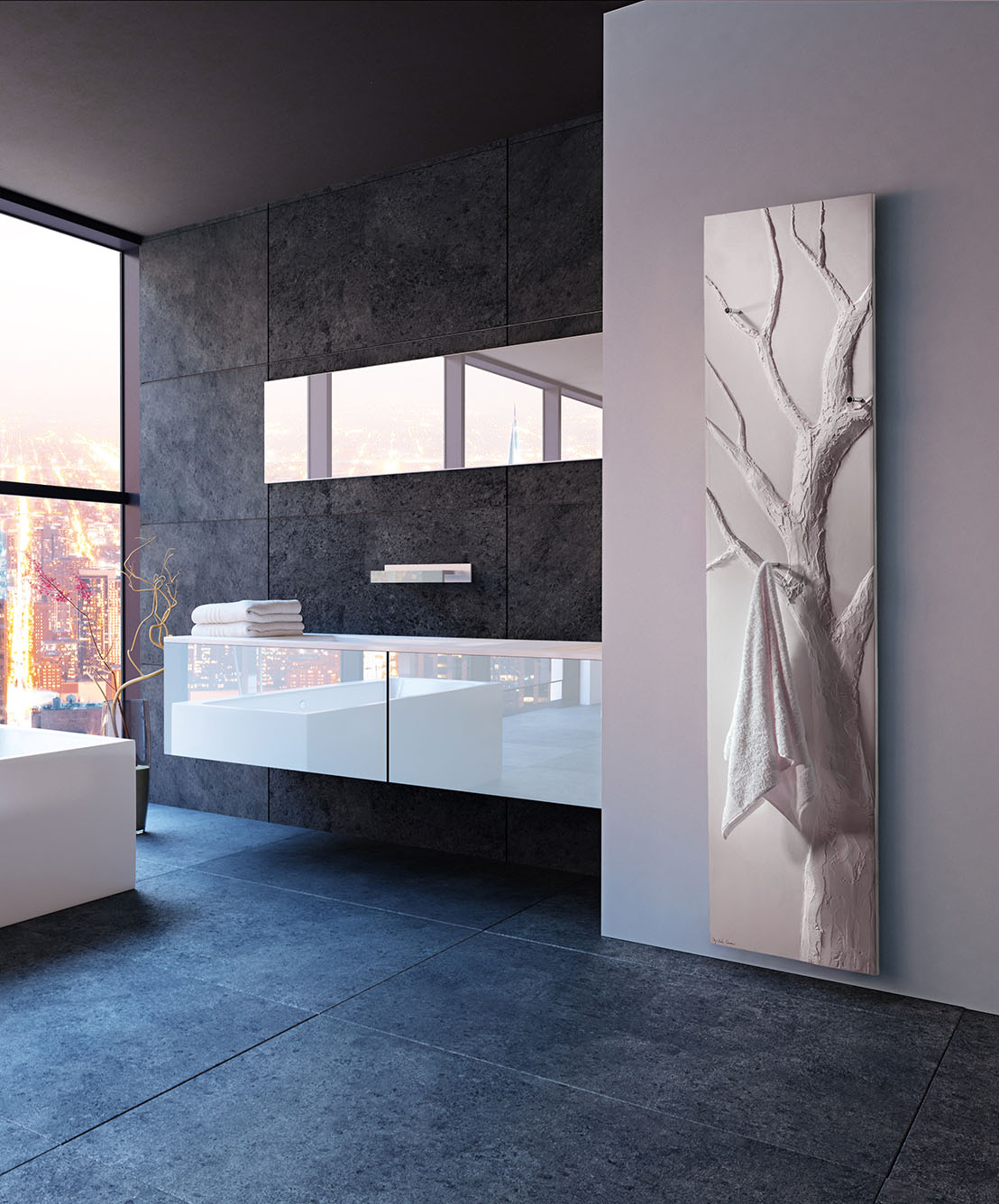 Calorifere Electrice Design Calorifer electric Arbre 2000x50...