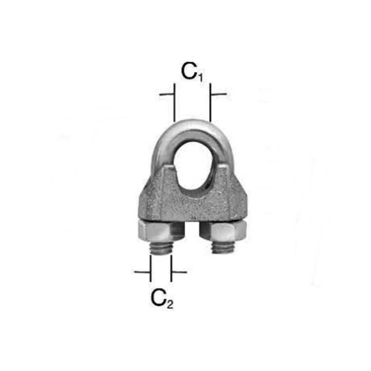 Placa perforata BRIDA PENTRU CABLU D3MM M4 1077900 200Z 5949...