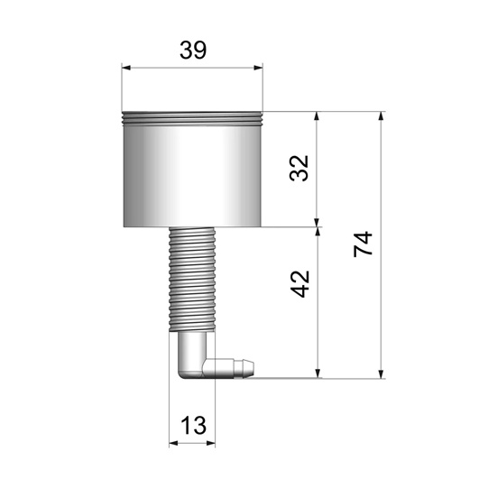 Accesorii rezervor WC BUTON MECANISM WC AER VACUM 6984000174...