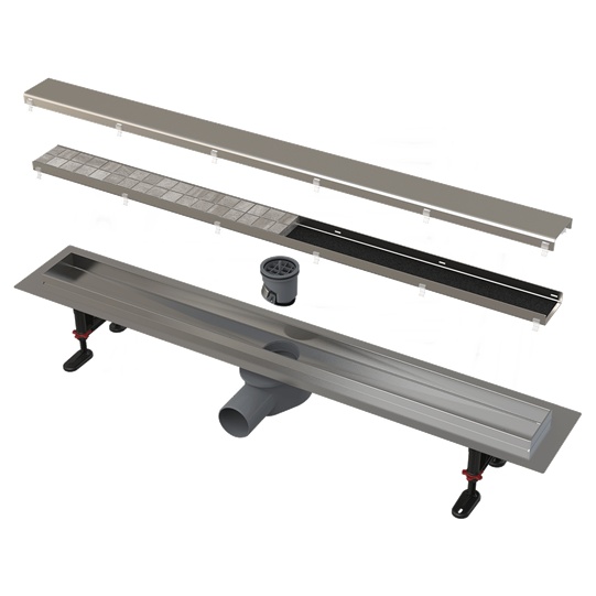 Rigola CANAL DE SCURGERE CU GRATAR APZ13-DOUBLE9 750 ALCAPLA...