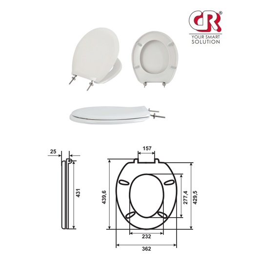 Capac WC CAPAC WC EUROCIERE LEGERINO INOX 1110 5947041004442...