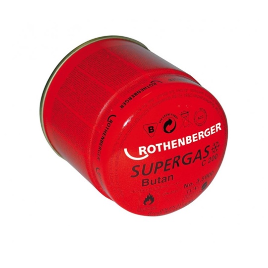 Accesorii tevi CARTUS GAZ C200 SUPERGAS 190GR ROTHENBERGER 5...