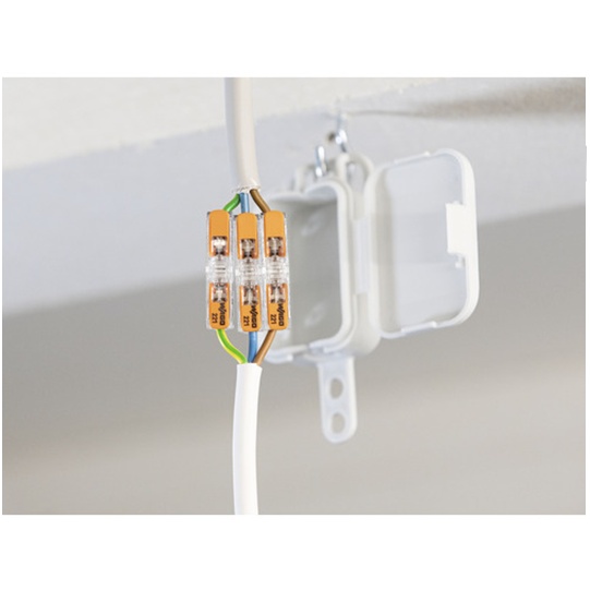 Conectori electrici si accesorii CLEMA 2 POLI IN LINIE WAGO ...