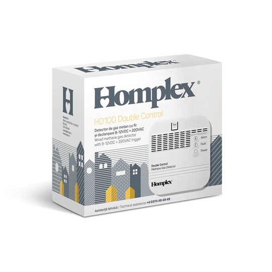 Detector Gaz DETECTOR GAZ METAN HD100 DOUBLE CONTROL HOMPLEX...