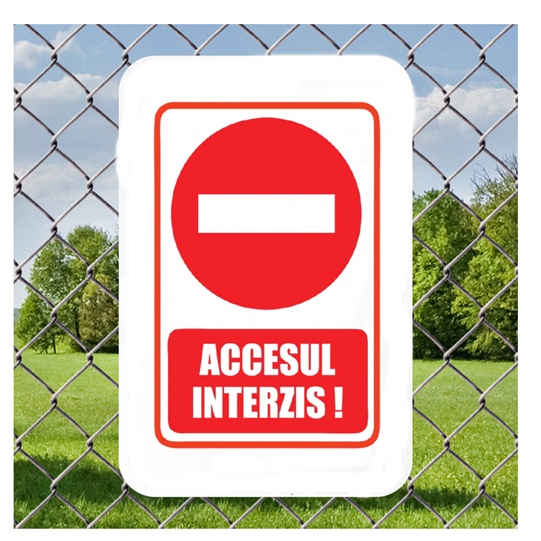 Indicatoare de avertizare INDICATOR AVERTIZARE PVC 20X30CM A...