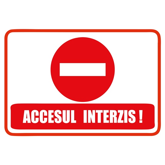 Indicatoare de avertizare INDICATOR AVERTIZARE PVC 20X30CM A...