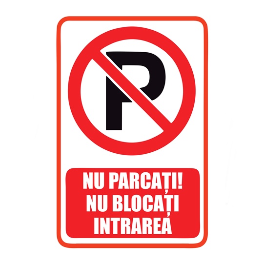 Indicatoare de avertizare INDICATOR SEMNALIZARE PVC 20X30CM ...