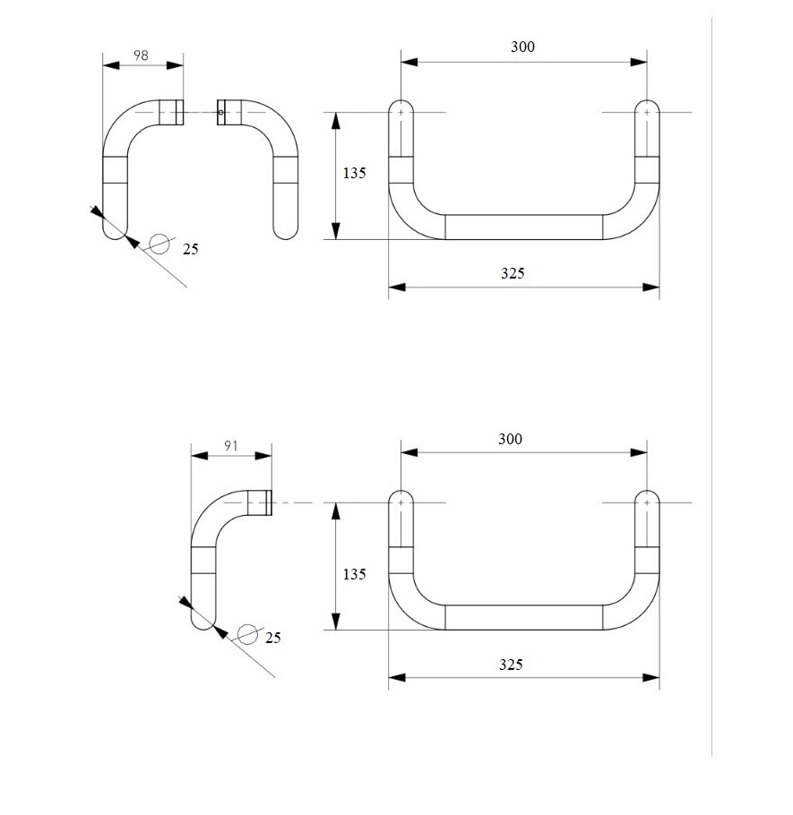 Maner - clanta usa MANER USA 30/30 BIROU ALB 6984400175350 D...