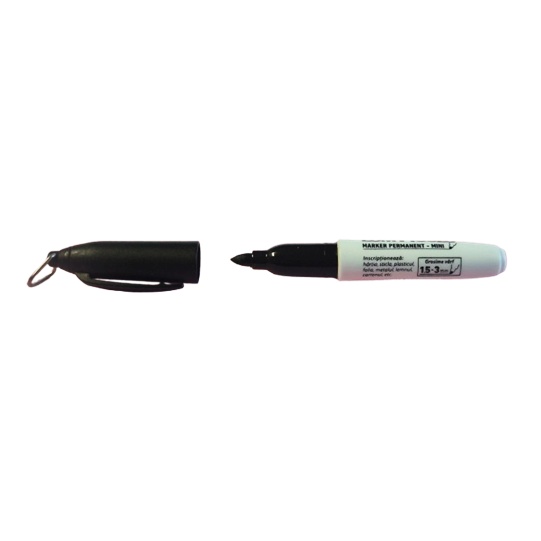 Scule de mana MINI MARKER PERMANENT NEGRU LT09200 LUMYTOOLS ...