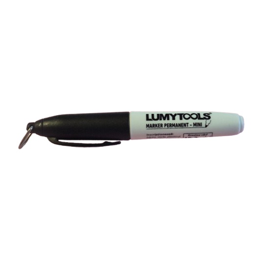 Scule de mana MINI MARKER PERMANENT NEGRU LT09200 LUMYTOOLS ...