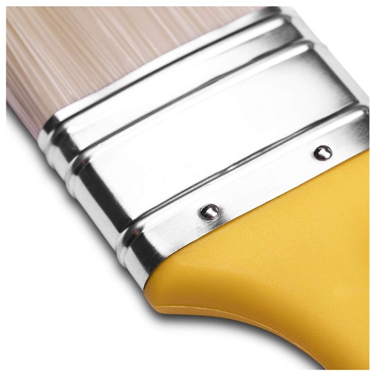 Pensula - bidinea PENSULA LATA SERIA 37 GALBENA 70MM MANER P...