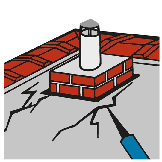 Adeziv montaj -contact ROOF ETANSANT ELASTIC ACOPERISURI 310...