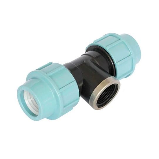 Teava apa - PEHD - Fitinguri PEHD TEU 25x1/2x25 FILET INTERI...