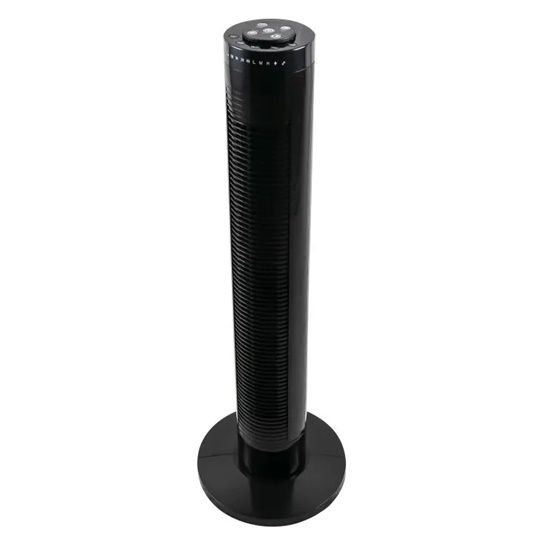 Ventilator VENTILATOR TURN 81CM 45W CU TELECOMANDA, NEGRU GL...