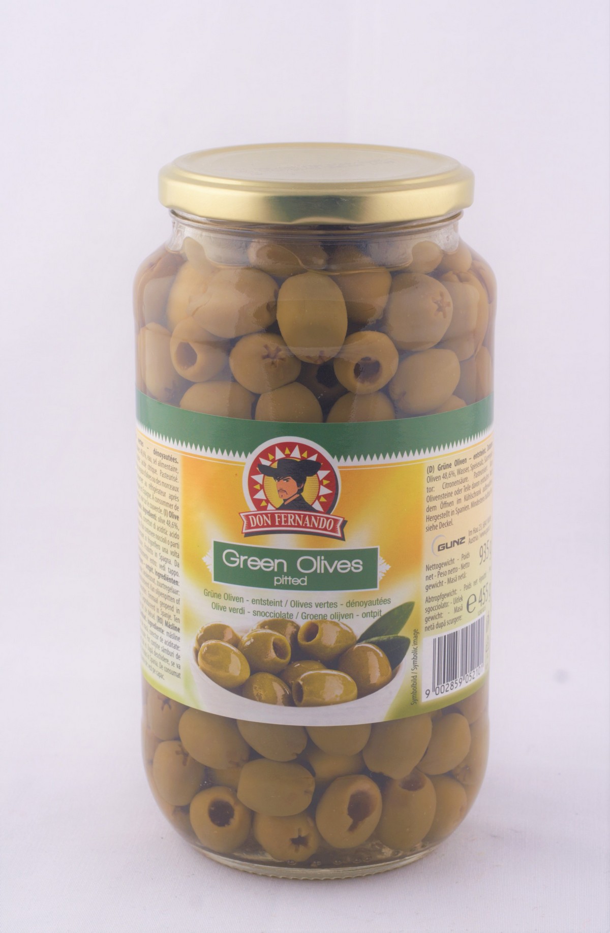 Masline ambalate MASLINE VERZI FARA SAMBURI DON FERNANDO 935...