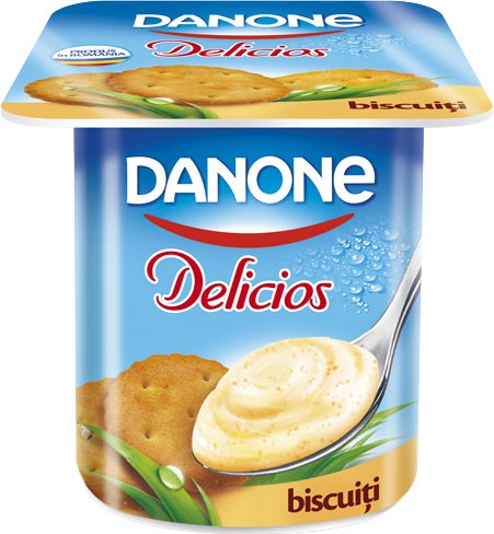Iaurt cu fructe DANONE IAURT DELICIOS CAISE 125G # 24 buc 84...