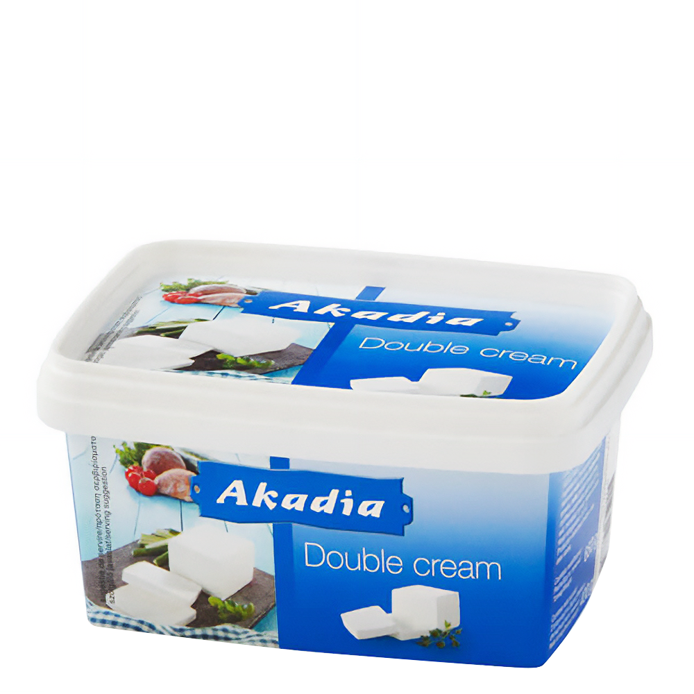 Branza crema BRANZA DOUBLE CREAM AKADIA 400G 71348 AKADIA de...