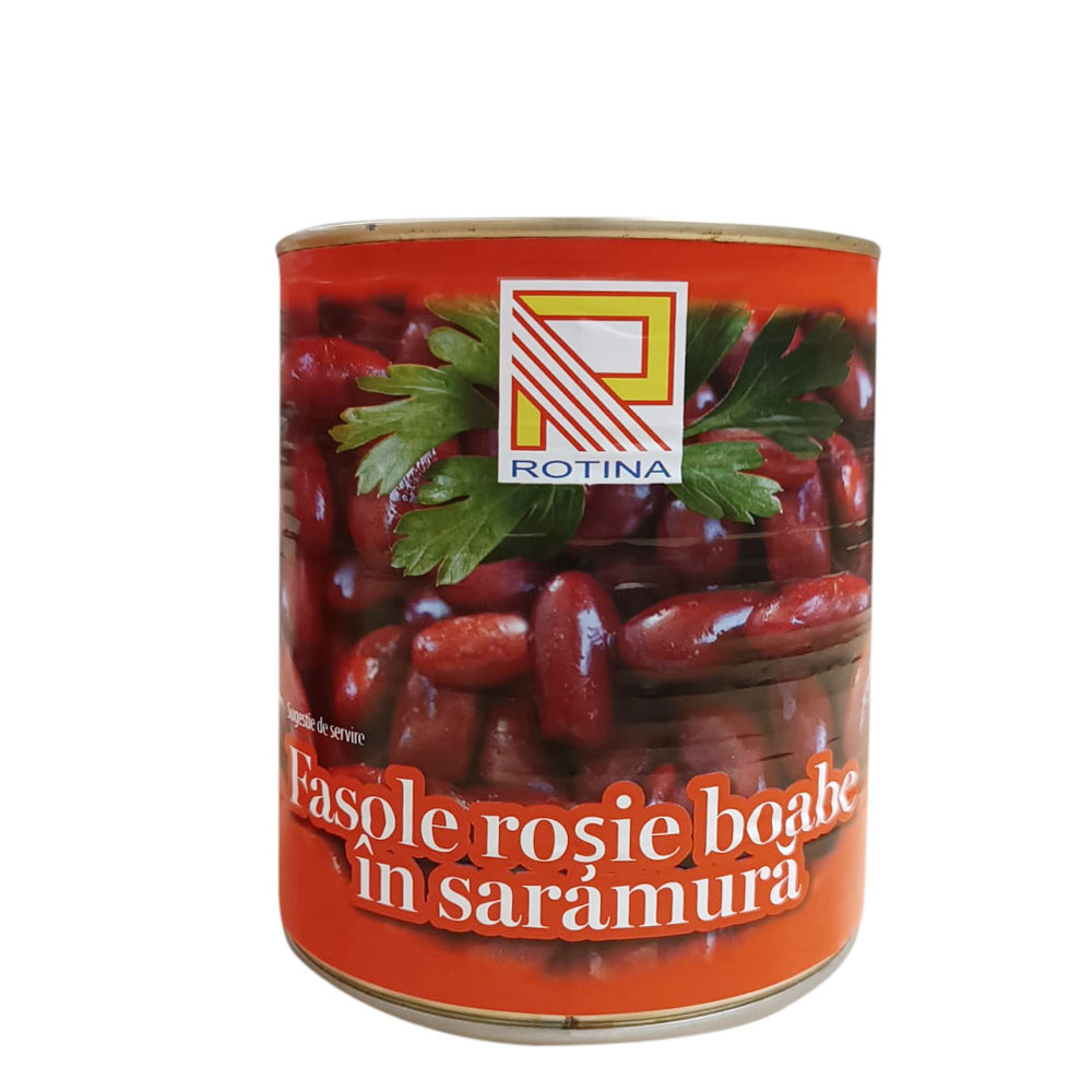 Conserve mancare CONSERVA FASOLE ROSIE BOABE IN SARAMURA ROT...