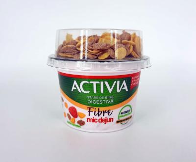 Iaurt cu fructe DANONE ACTIVIA FIBRE MIC DEJUN IAURT CU CAPS...