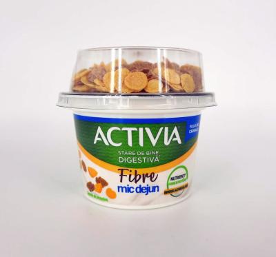 Iaurt cu fructe DANONE ACTIVIA FIBRE MIC DEJUN IAURT NATUR C...