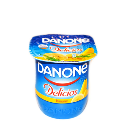 Iaurt cu fructe DANONE IAURT DELICIOS BANANE 125G 51005 DANO...