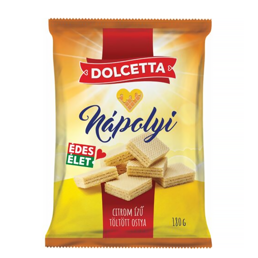 Napolitane ambalate NAPOLITANE CU CREMA DE LAMAIE DOLCETTA 1...