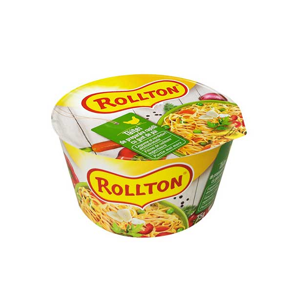 Supe instant ROLLTON TAITEI CU GUST DE PUI CASEROLA 75G 1369...