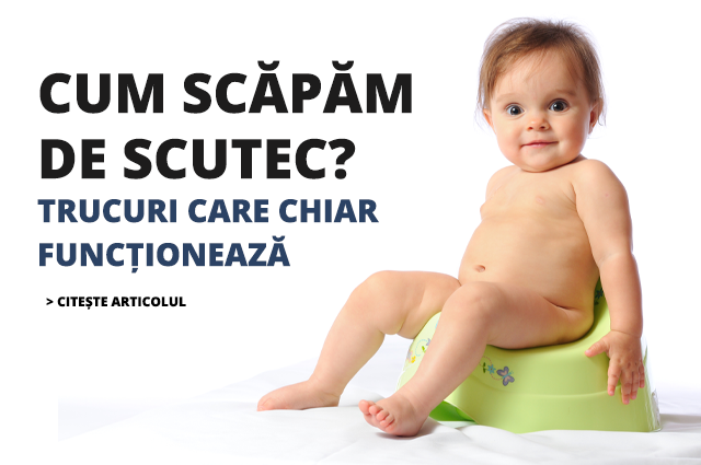 Cum scăpăm de scutec și îl învățăm la oliță? Trucuri care chiar ...